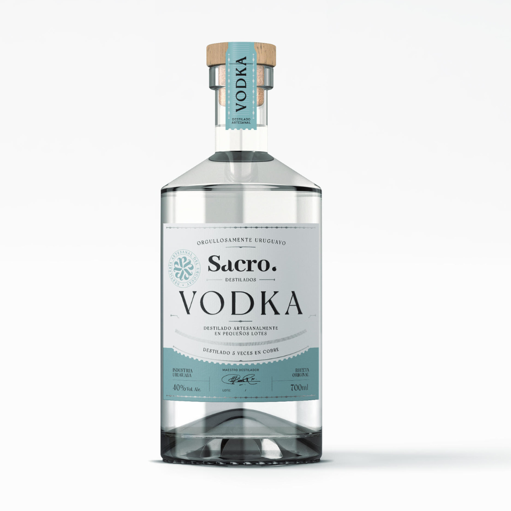 Vodka artesanal Sacro 700cc – sacrodestilados